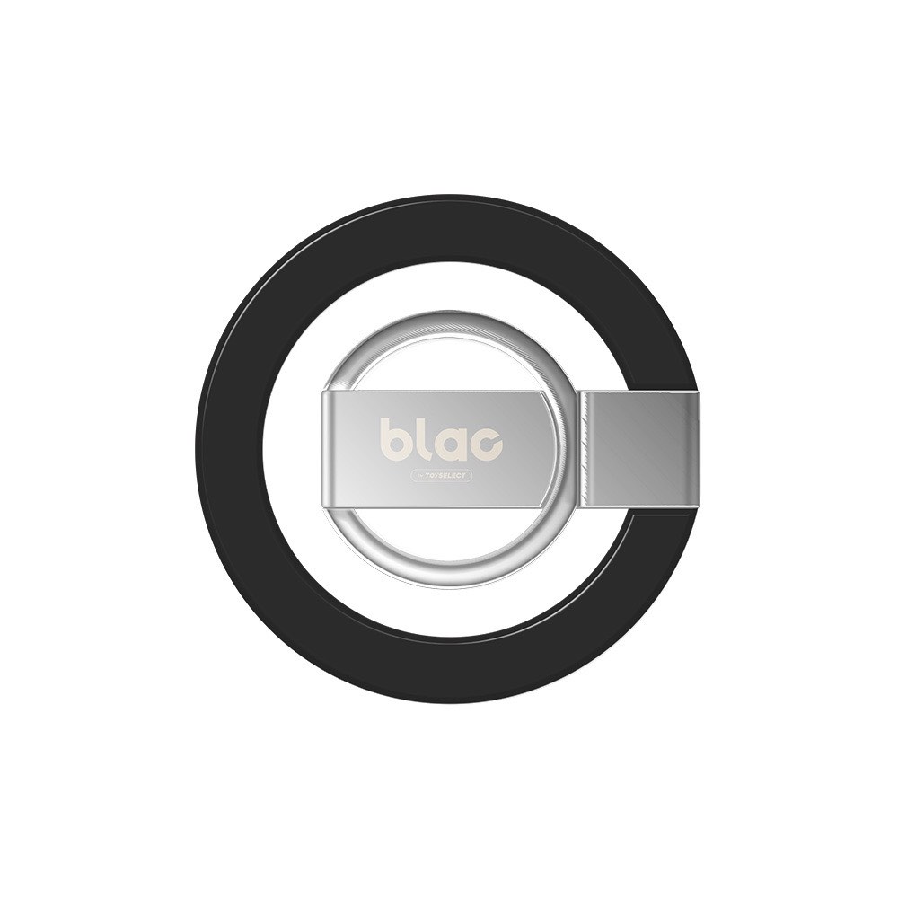 全新/TOYSELECT/BLAC強磁吸兩段式MagSafe支架/靜謐黑, 手機及配件, 電子周邊配件及產品, 固定器及支架在旋轉拍賣