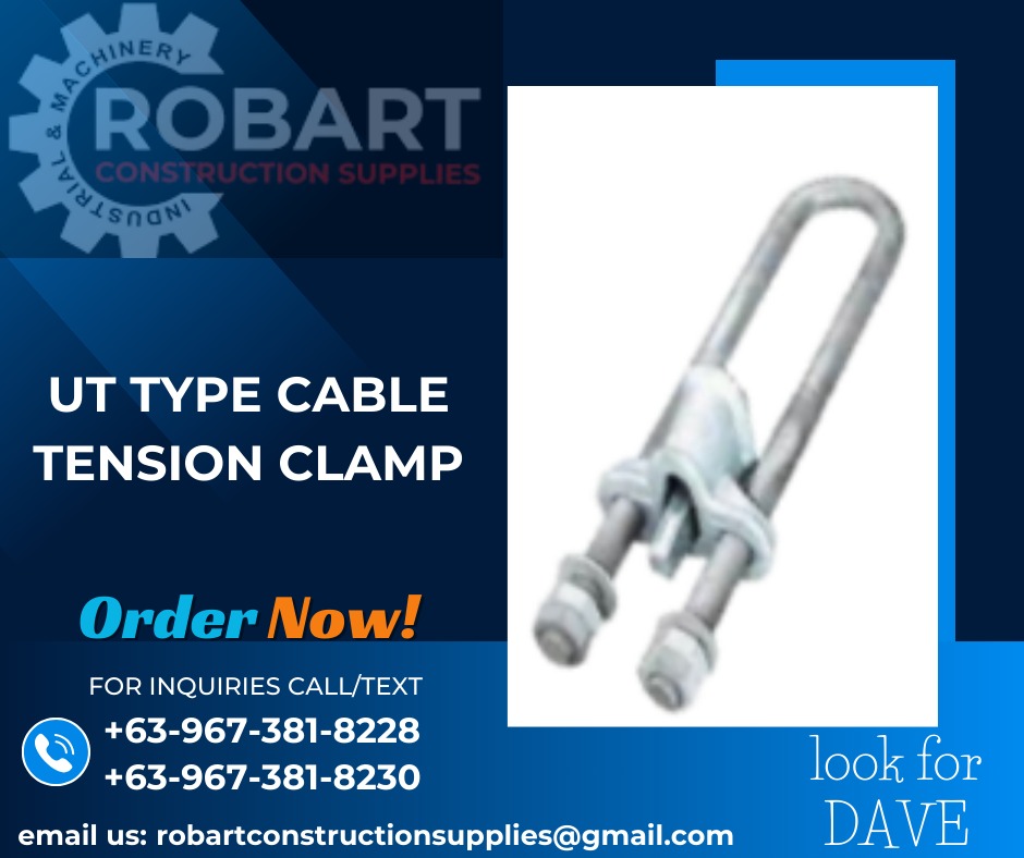 UT TYPE CABLE TENSION CLAMP, Commercial & Industrial, Construction Tools & Equipment on Carousell