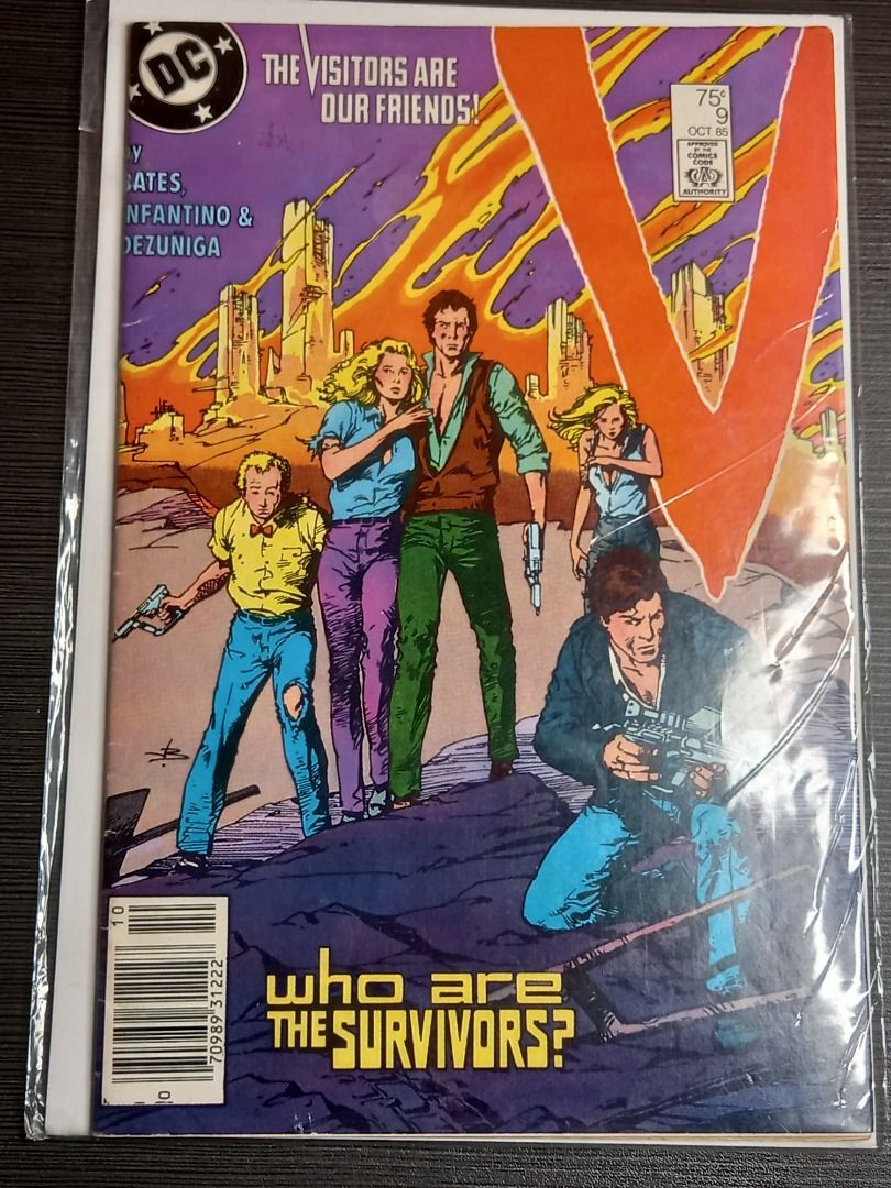 V Sci-Fi TV Series Comic Book #9 DC Comics 1985, Hobbies & Toys, Books ...