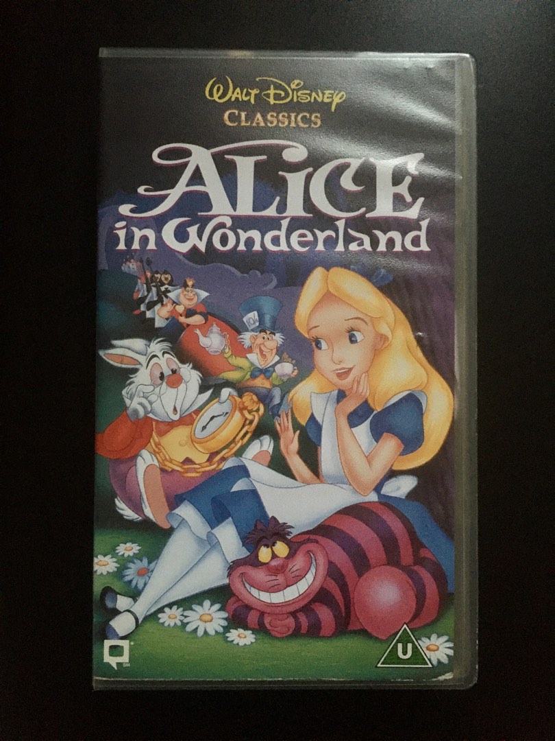 VHS - Alice in Wonderland (1951) (Disney Classic VHS Tape / Video Tape ...