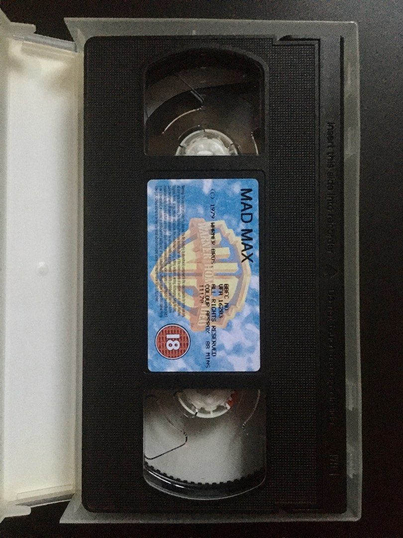 VHS - Mad Max (1979-1985) (VHS Tape / Video Tape), Hobbies & Toys ...