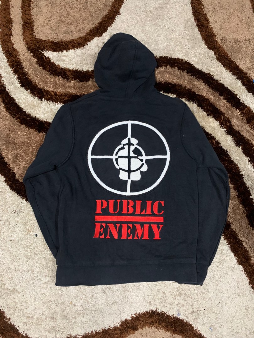 Vintage Obey Posse x Public Enemy Thermal Jacket, Men's Fashion, Coats ...