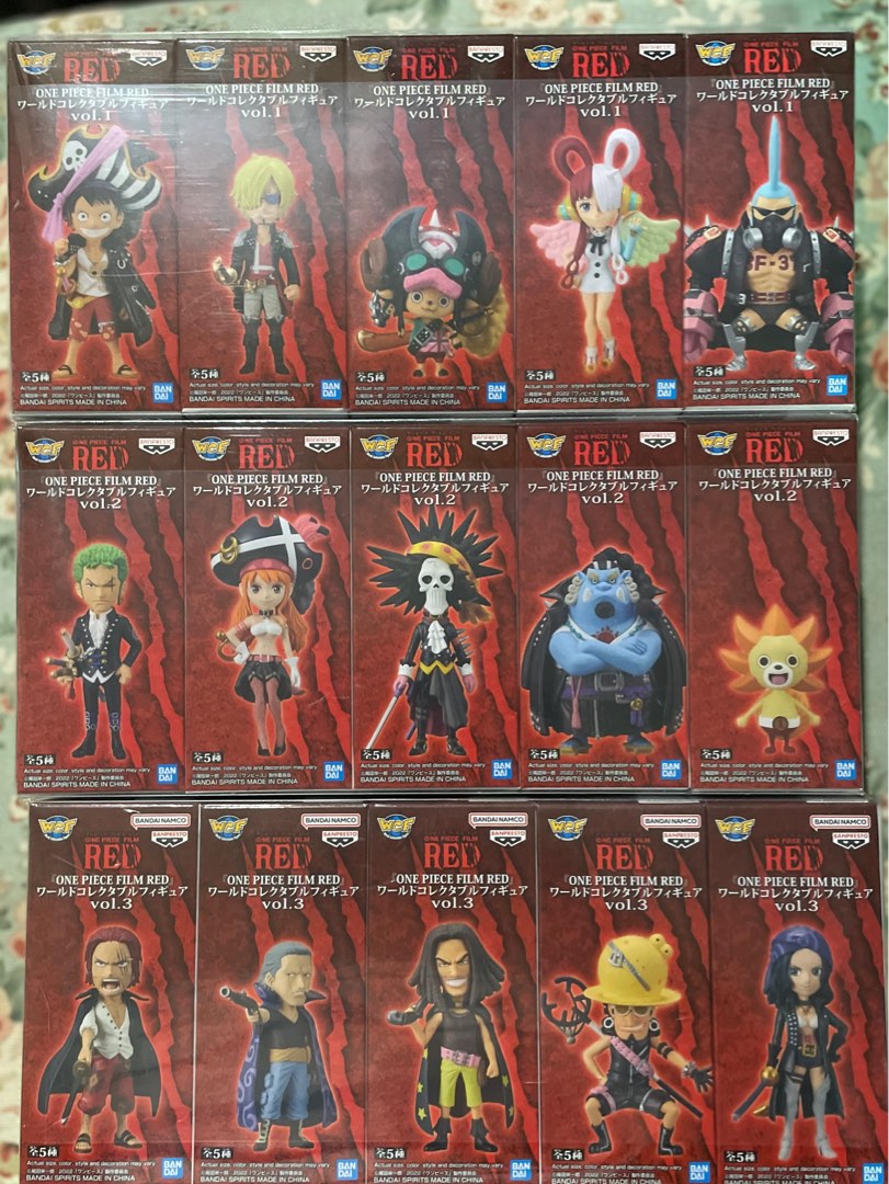 Wcf One Piece Red Film Full Vol., Hobbies & Toys, Toys & Games on Carousell
