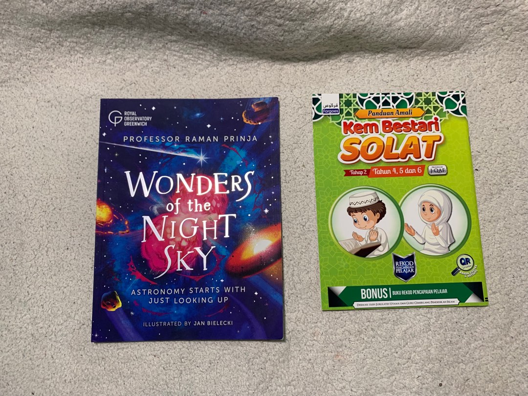 WONDERS OF THE NIGHT SKY & KEM BESTARI SOLAT, Hobbies & Toys, Books ...