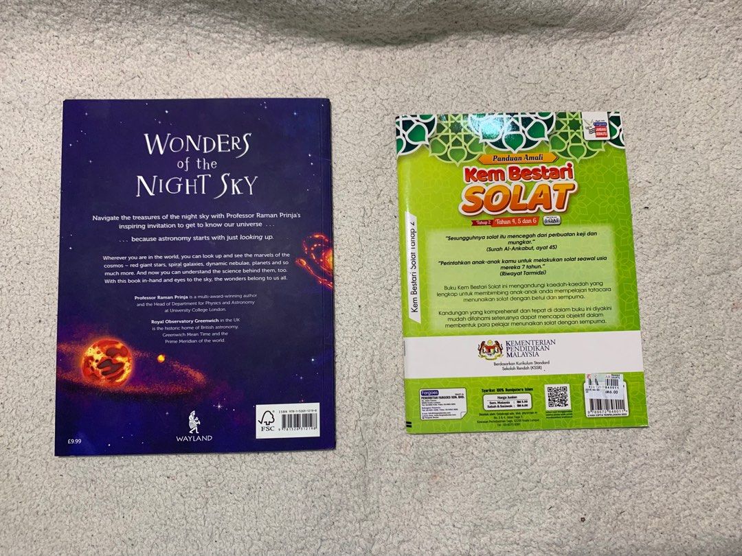 WONDERS OF THE NIGHT SKY & KEM BESTARI SOLAT, Hobbies & Toys, Books ...