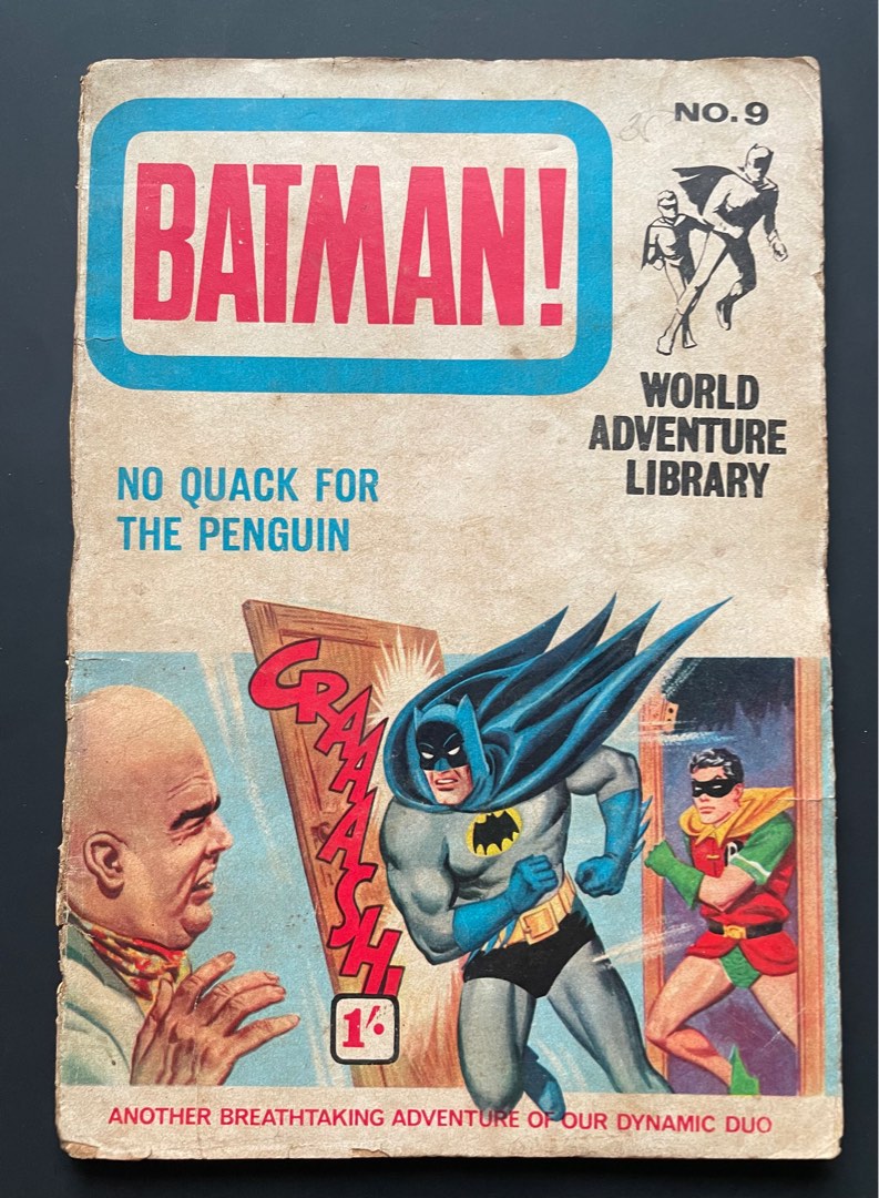 World Adventure Library - Batman | No Quack for the Penguin Vintage ...
