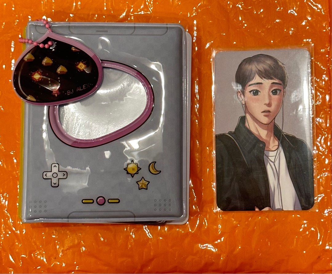 WTS Bj Alex Photocard binder set Taiwan Merch Lezhin Bomtoon, Hobbies ...