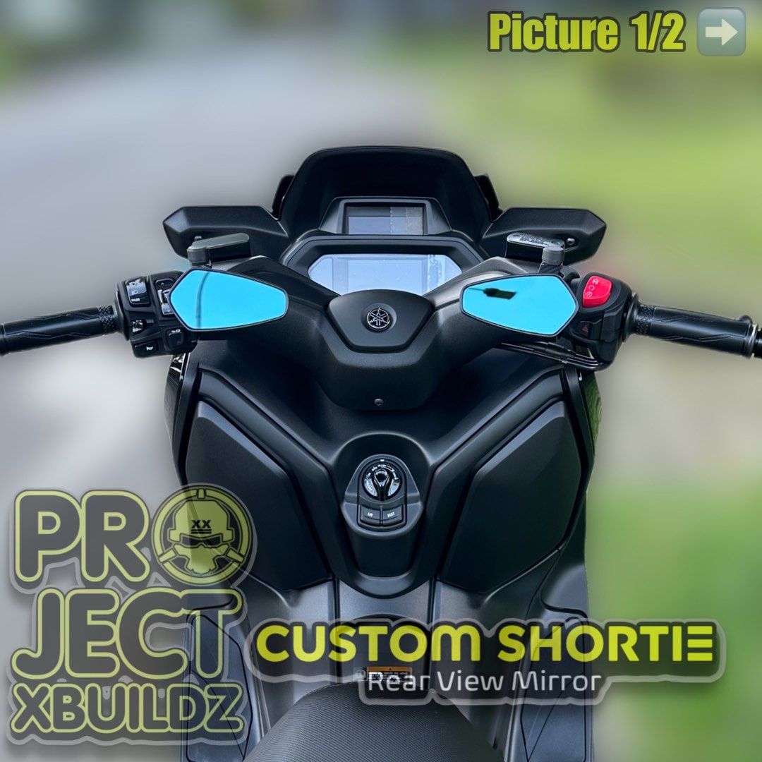 Yamaha Xmax V1 Xmax V2 Aerox V1 Aerox V2 Nmax V2 Side Mirror (CUSTOM ...
