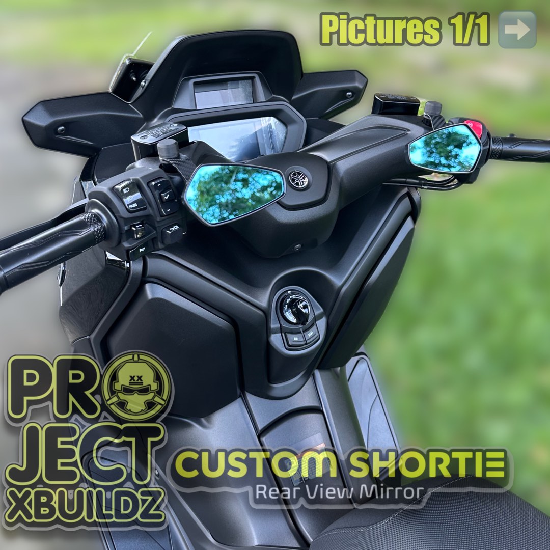 Yamaha Xmax V1 Xmax V2 Aerox V1 Aerox V2 Nmax V2 Side Mirror (CUSTOM ...