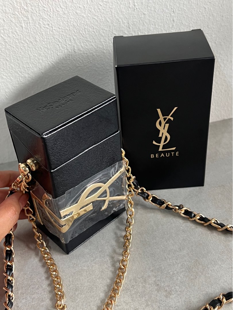 Ysl beaute two way hand and sling with box as shown [ACTUAL PHOTO BY ...