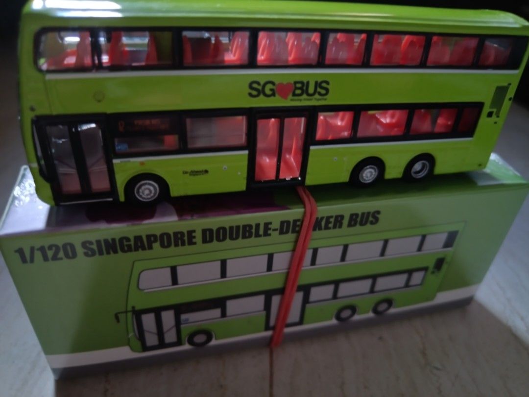 1/120 Singapore Double Decker SG Buses Go Ahead Service 12, Hobbies ...