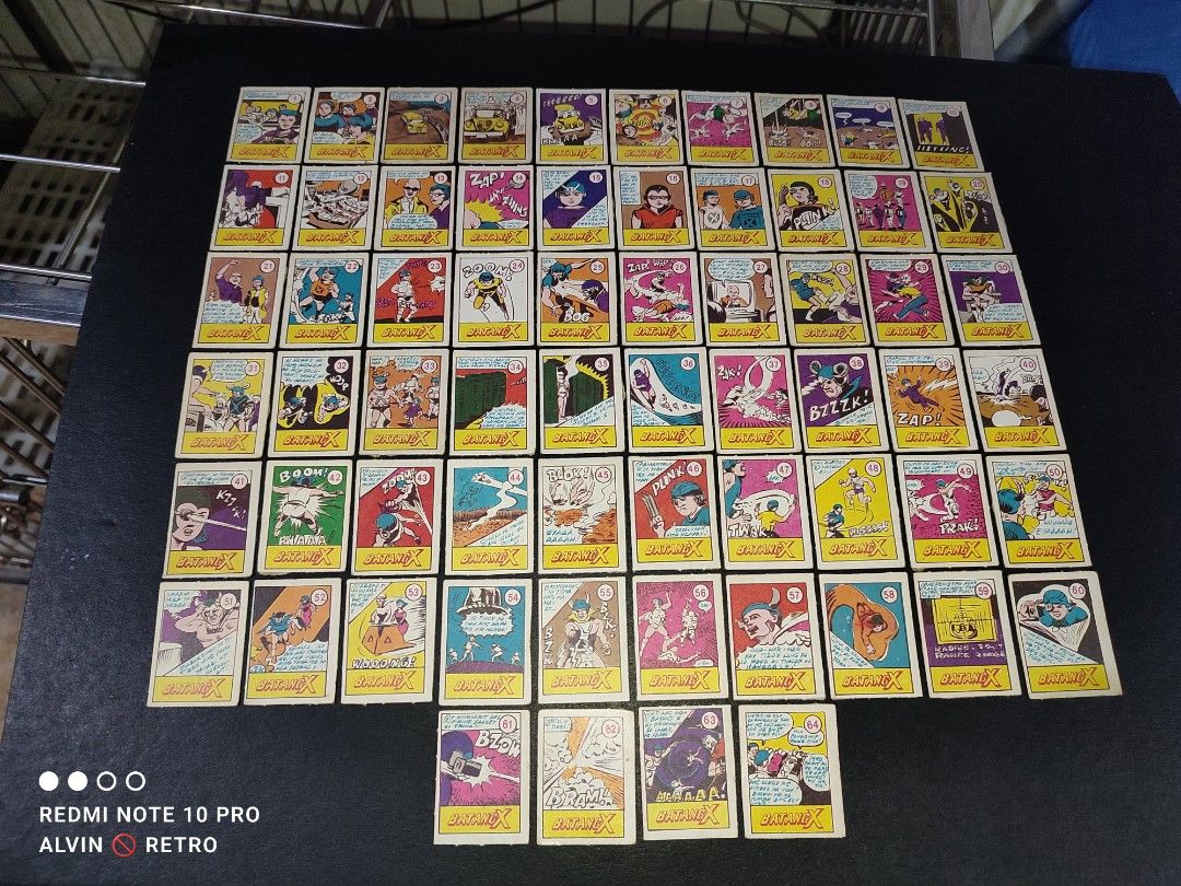 1995 Batang X teks complete from 1 to 64, Hobbies & Toys, Memorabilia ...