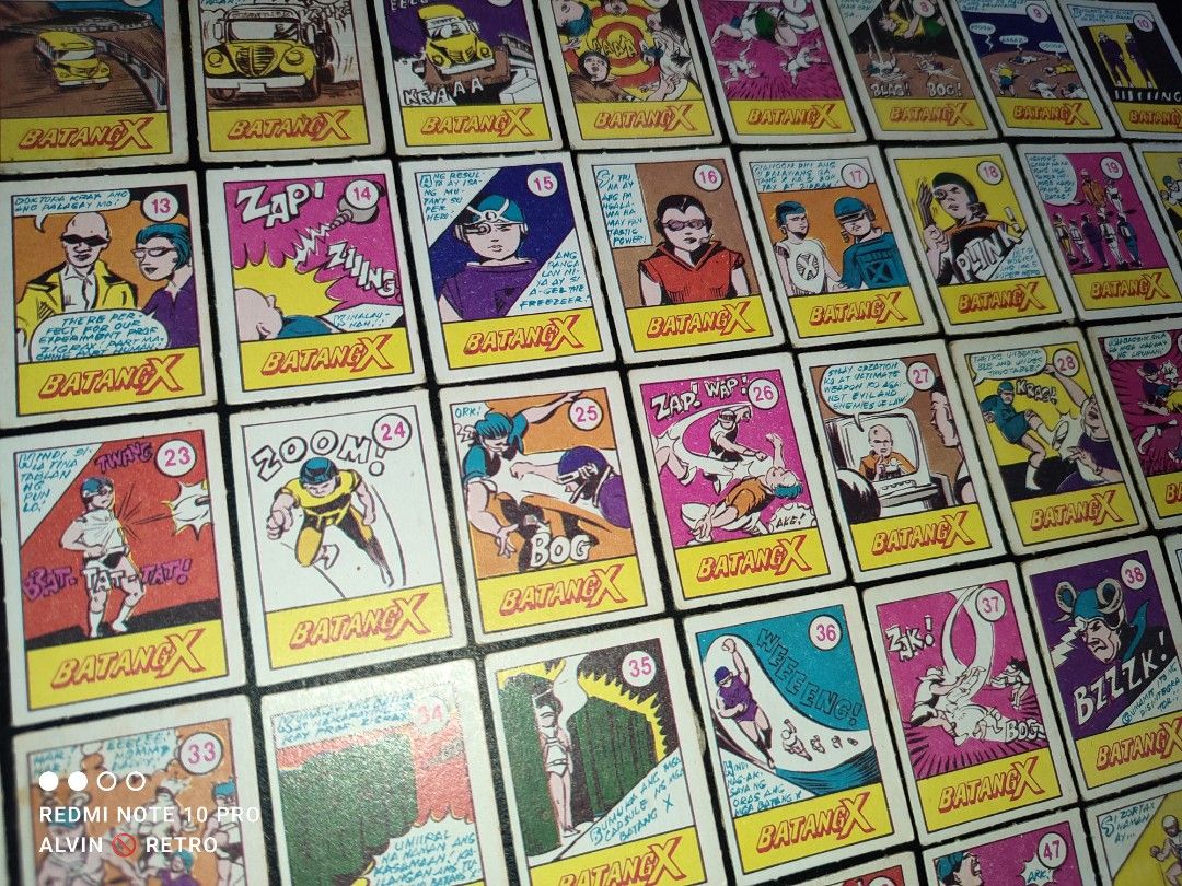 1995 Batang X teks complete from 1 to 64, Hobbies & Toys, Memorabilia ...