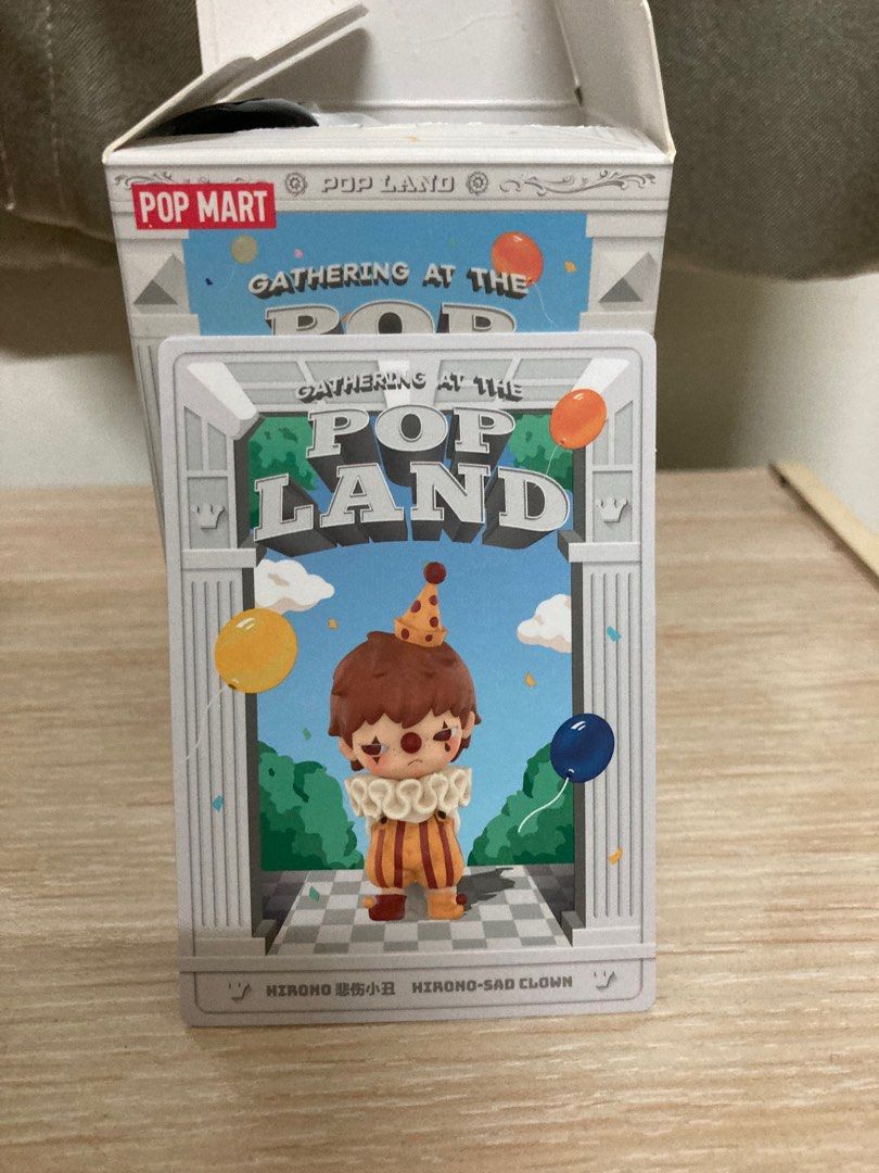 可換物 現貨 確認款 泡泡瑪特 樂園集合 樂園 系列 popmart 泡泡樂園 pop land 小野 小丑, 書籍、休閒與玩具, 玩具、公仔 ...