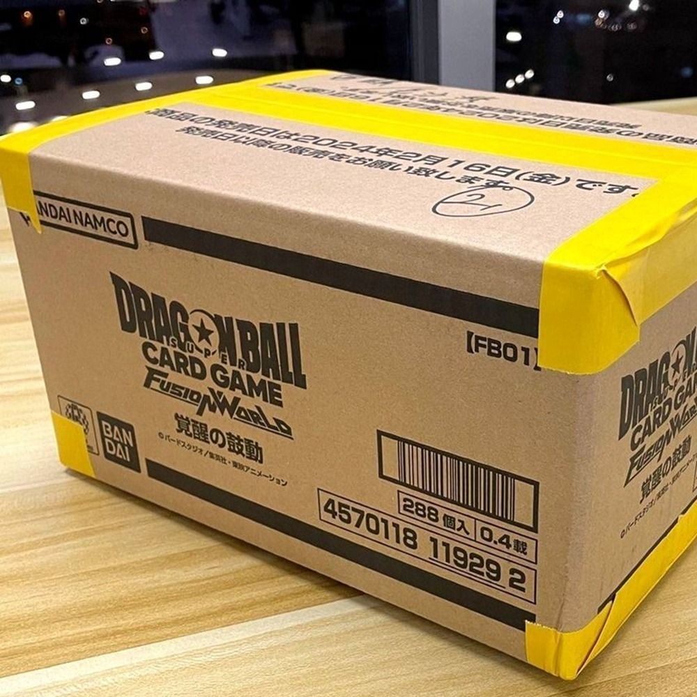原箱 現貨 龍珠 FB01 覺醒之鼓動 覺醒的心跳 融合世界 龍珠超 擴充包 第一彈 FB-01 FB 01 TCG 卡牌遊戲 (非 FB02 ...