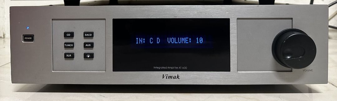 美國 高階後級擴大機 Vimak AT-600 詳細圖片區, 耳機及錄音音訊設備, 其他音響配件及設備在旋轉拍賣