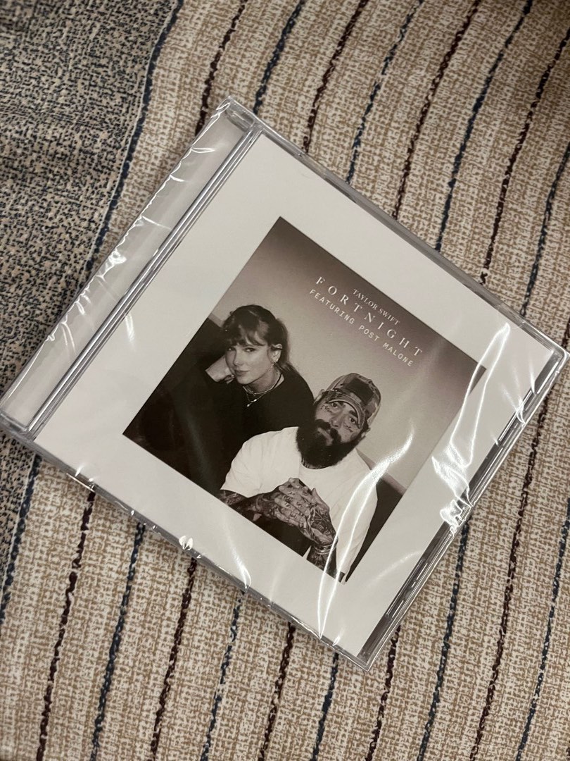 泰勒絲 Taylor Swift-Fortnight (feat Post Malone) 單曲/TTPD, 書籍、休閒與玩具, 樂器、音樂 ...