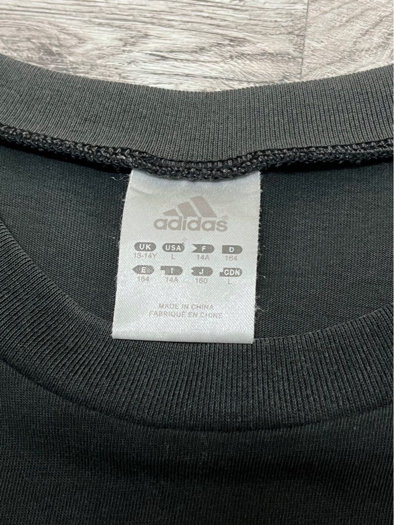 Adidas Logo Tshirt, Men's Fashion, Tops & Sets, Tshirts & Polo Shirts ...
