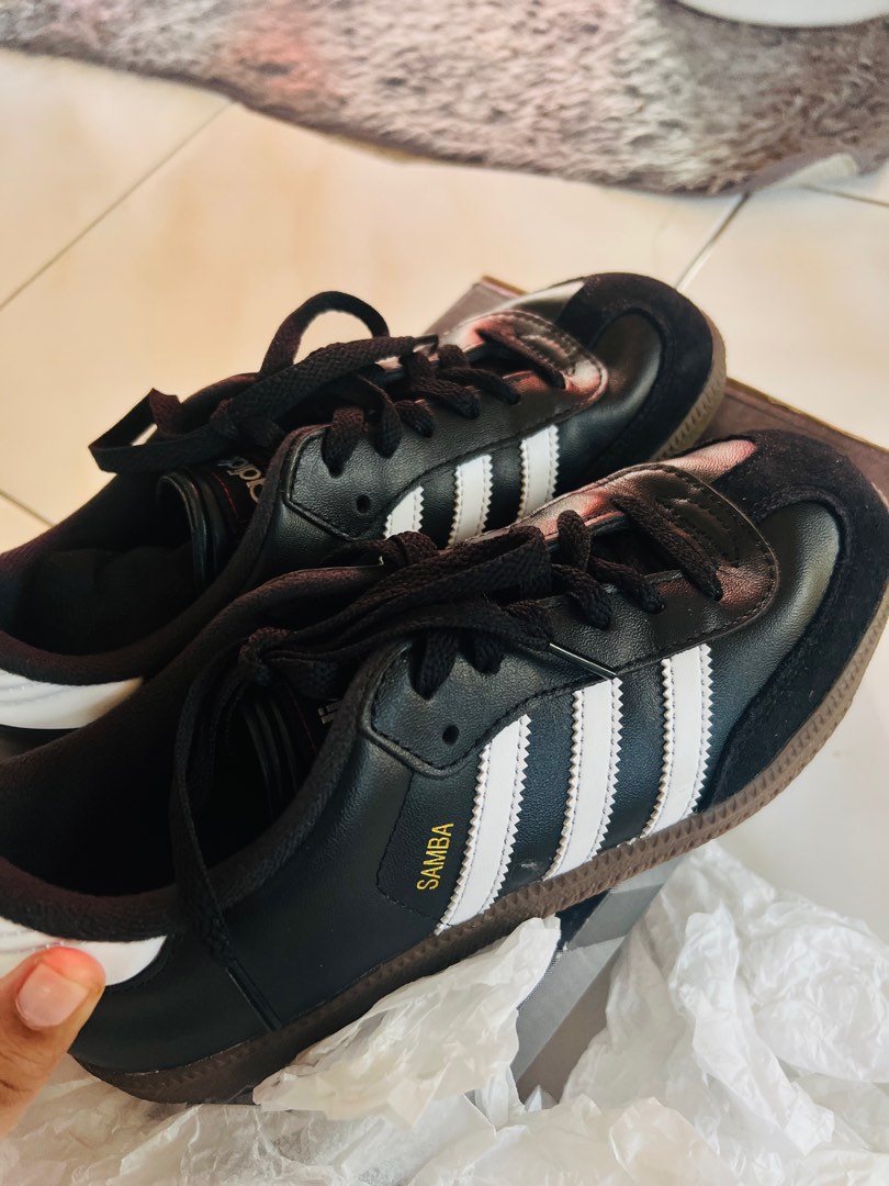ADIDAS SAMBA CLASSIF J (BRANDNEW), Women's Fashion, Footwear, Sneakers ...