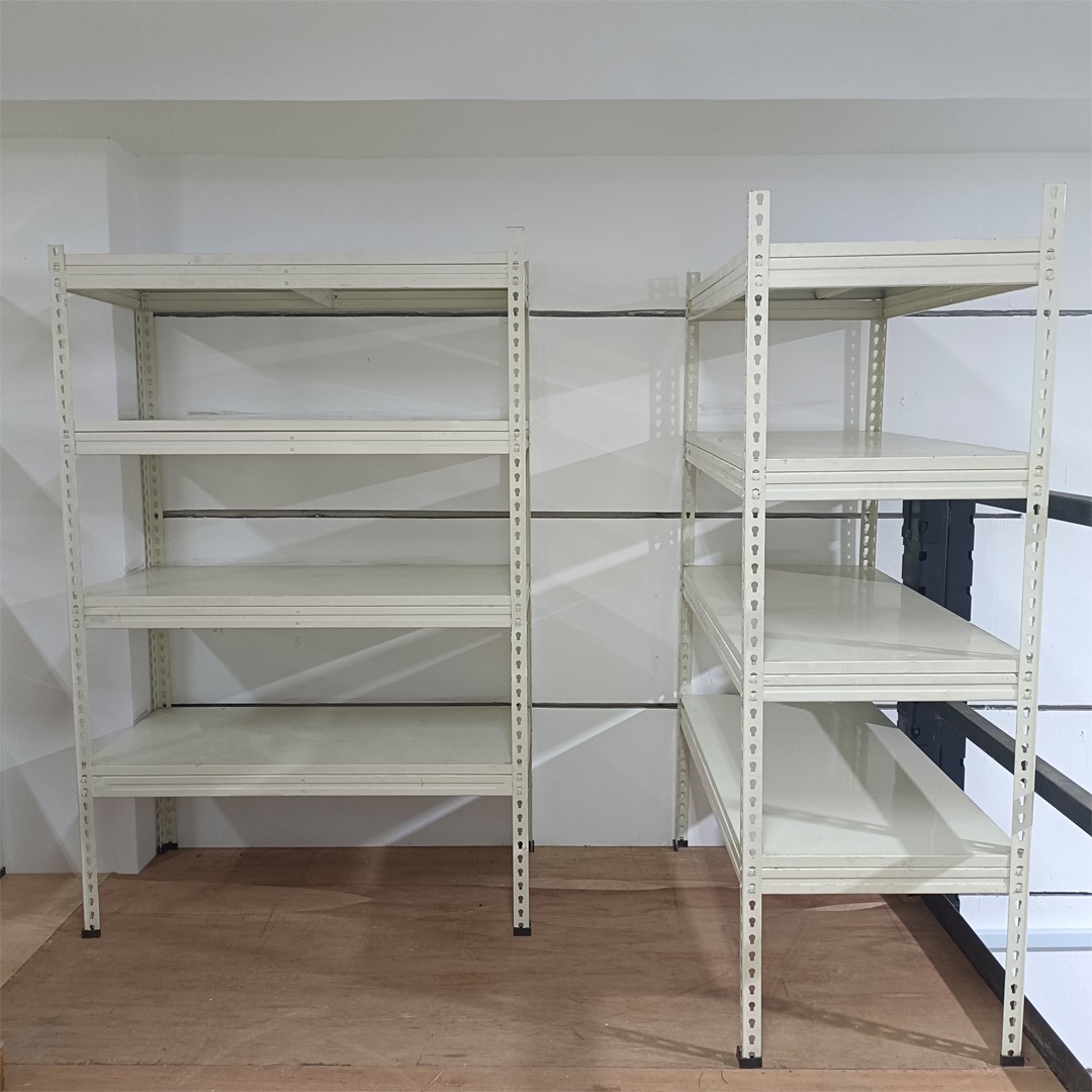 ADJUSTABLE 4 TIER BOLTLESS RACK WITH METAL SHELVES ( HEIGHT: 1800MM ...