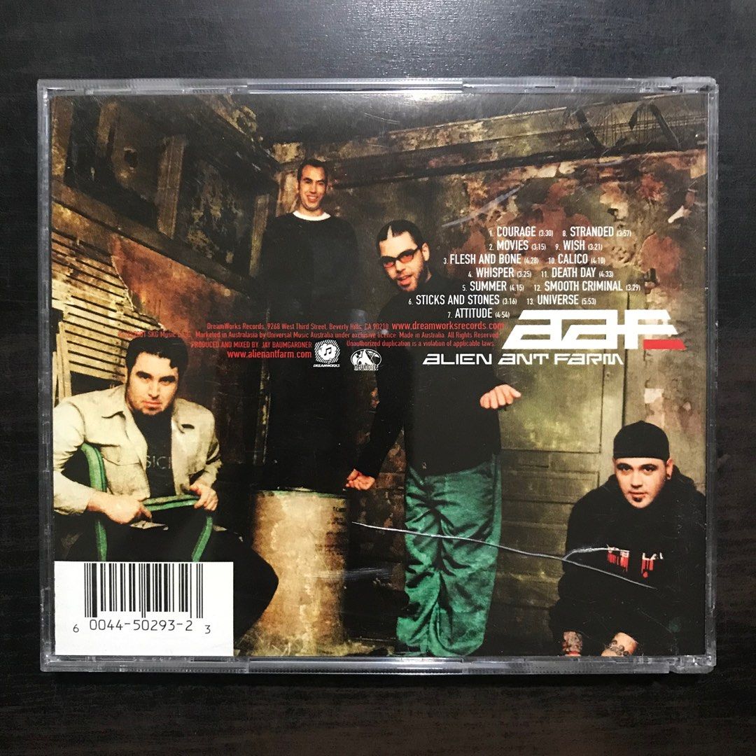 Alien Ant Farm CD (Box Aus), Hobbies & Toys, Music & Media, CDs & DVDs ...