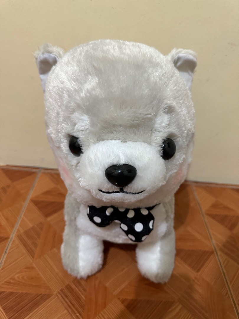 AMUSE Shiba Dog - Gray, Hobbies & Toys, Toys & Games on Carousell
