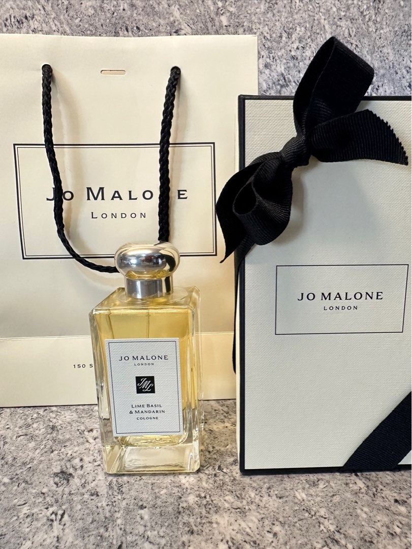 Authentic Jo Malone Lime Basil & Mandarin 100ml (with paperbag & box ...