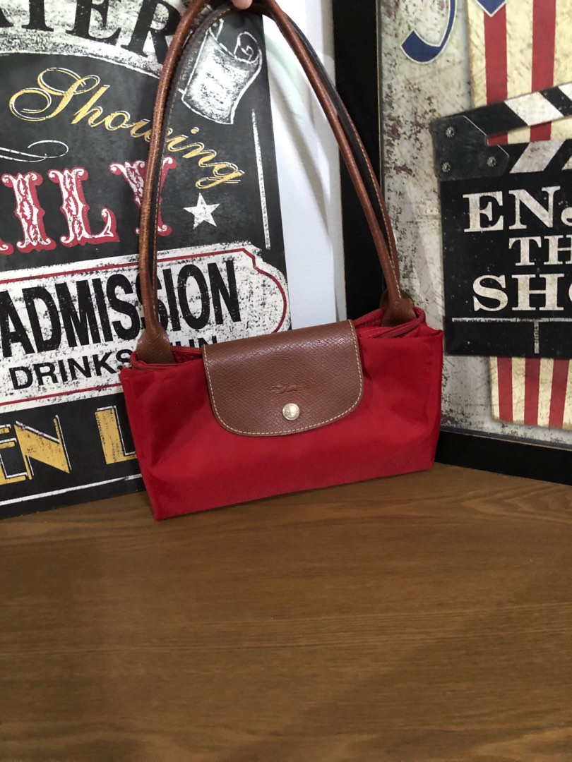 Authentic Long Champ Le Pliage (Large w long handle), Luxury, Bags ...