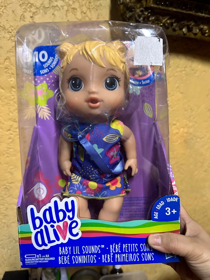 Baby Alive Lil Sounds Doll DENTED BOX, Hobbies & Toys, Toys & Games on ...