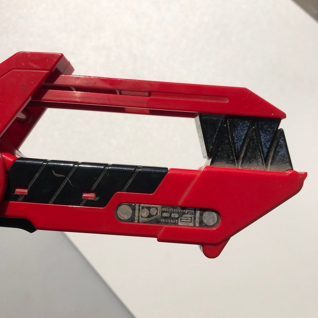 Bandai 1991 Vintage 1991 Mighty Morphin Power Rangers Red BLADE BLASTER ...