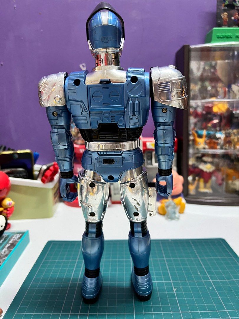 Rare Bandai Vintage Japan 1989 Light and Sound Mobile Detective Jiban DX Perfect Jiban, Hobbies ...