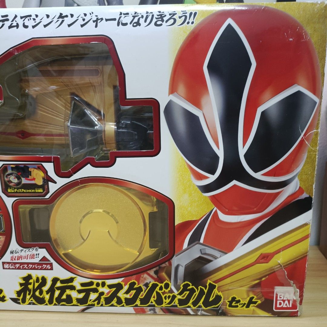 BANDAI POWER RANGERS SAMURAI SENTAI SHINKENGER DX SHINKENMARU SET ...