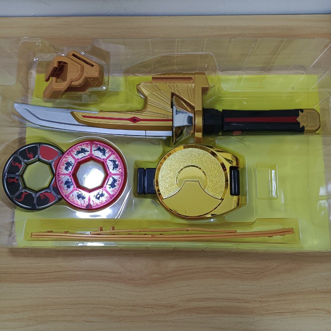 BANDAI POWER RANGERS SAMURAI SENTAI SHINKENGER DX SHINKENMARU SET ...