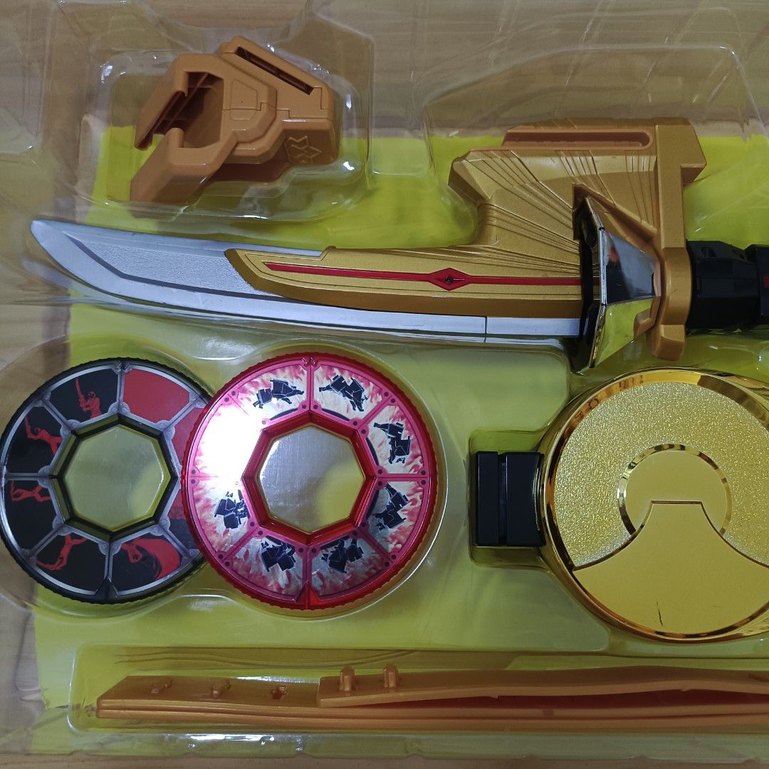 BANDAI POWER RANGERS SAMURAI SENTAI SHINKENGER DX SHINKENMARU SET ...