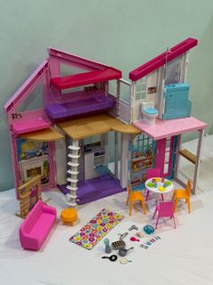 Barbie malibu house, Hobbies & Toys, Toys & Games on Carousell