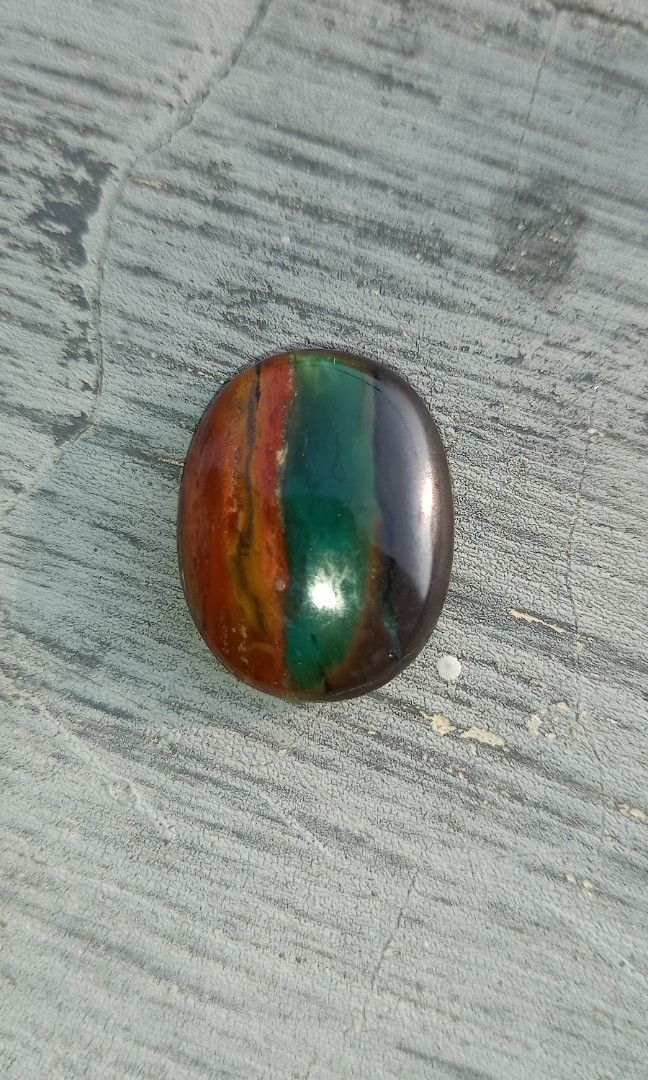 Batu akik Pancawarna Darson, Antik, Jam & Perhiasan di Carousell