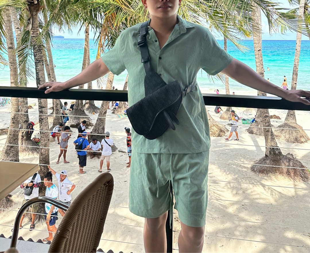 BEACH COORDS IN MINT GREEN, Men's Fashion, Tops & Sets, Sets ...