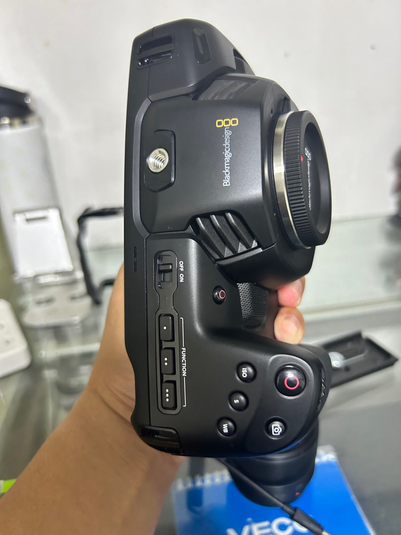 Blackmagic pocket camera cinema 4k with 2 lens, Photography, Cameras on ...