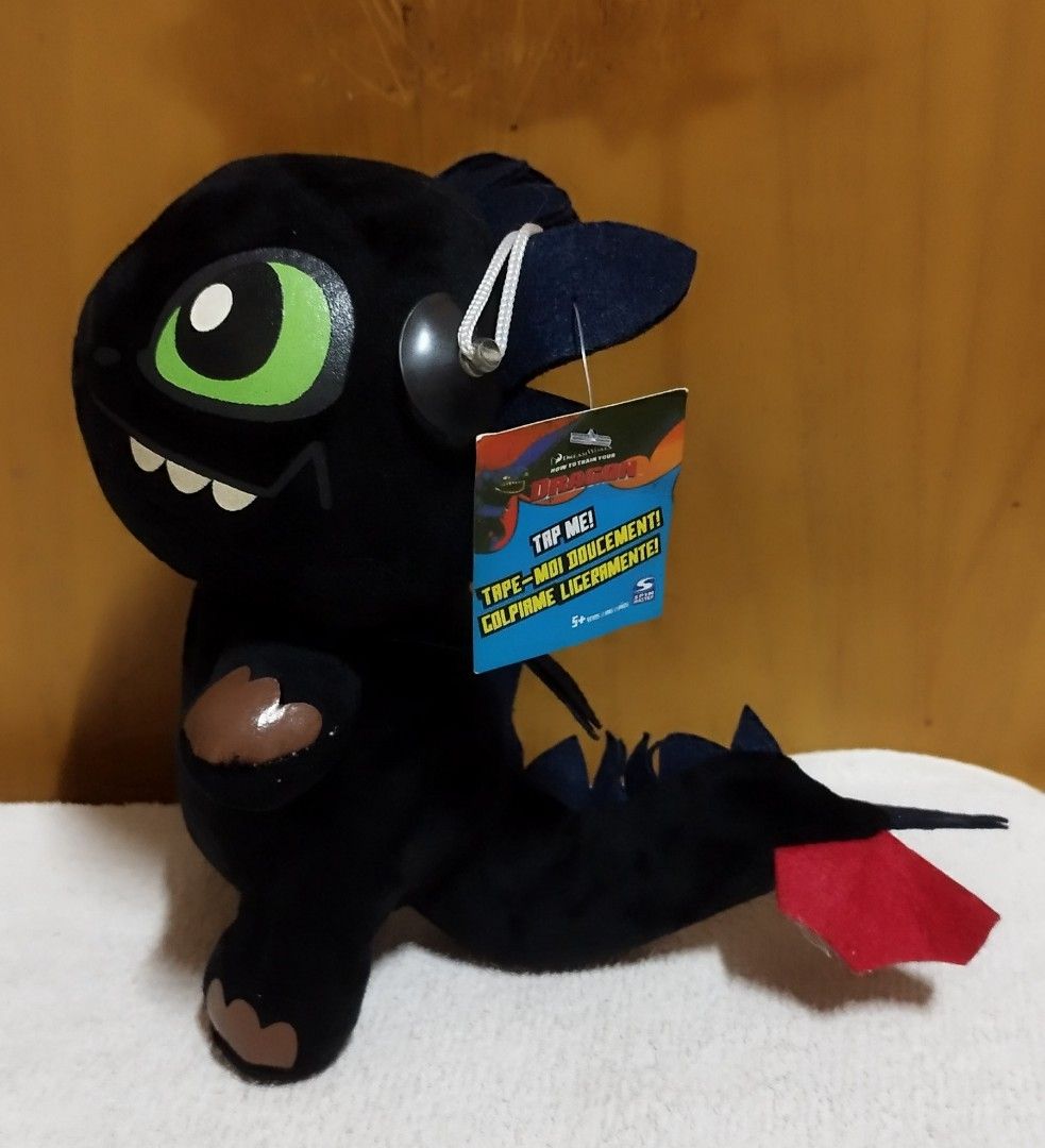 Boneka Naga Toothless dari How to Train Your Dragon, Toys ...