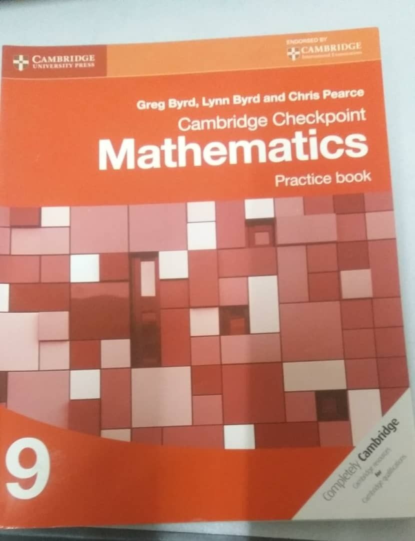 Cambridge Checkpoint Mathematics - practice book (year 9), Hobbies ...