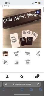 Cards Against Muggles, Hobbies & Toys, Toys & Games on Carousell