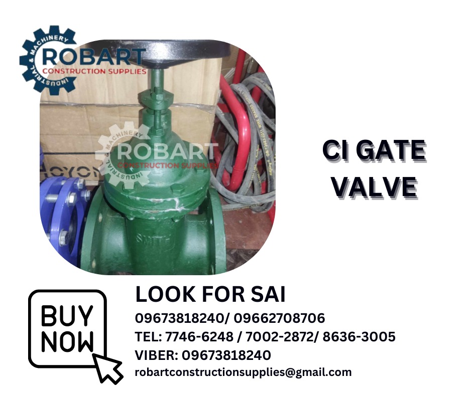 CI Gate Valve, Commercial & Industrial, Construction Tools & Equipment ...