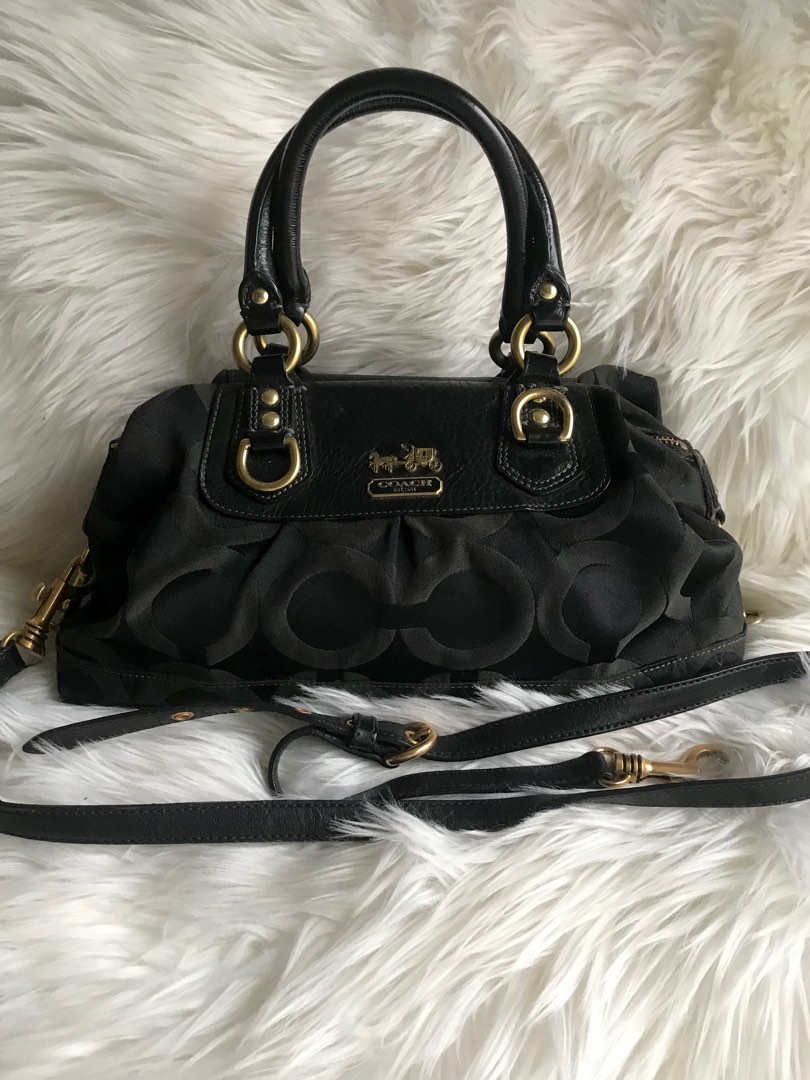 Coach small size two way, Luxury, Bags & Wallets on Carousell