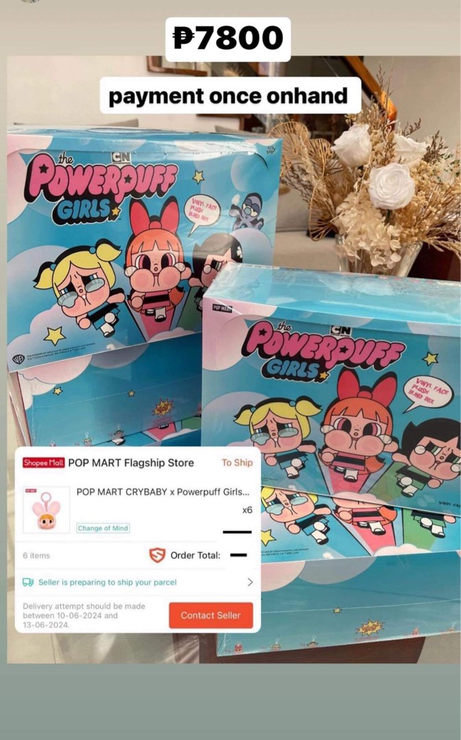 CRYBABY PPG VINYL FACE PLUSH SET, Hobbies & Toys, Toys & Games on Carousell