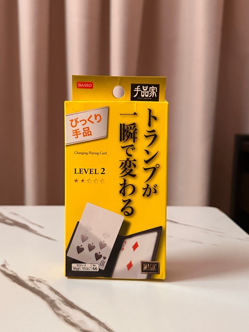 Daiso Magic Card Trick Game, Hobbies & Toys, Toys & Games on Carousell