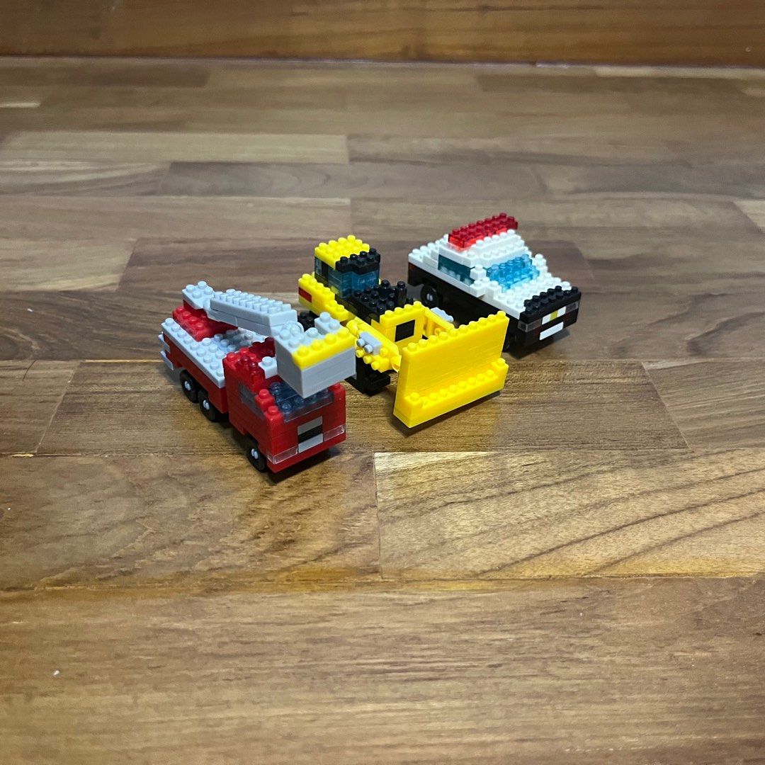 Daiso mini blocks vehicles, Hobbies & Toys, Toys & Games on Carousell