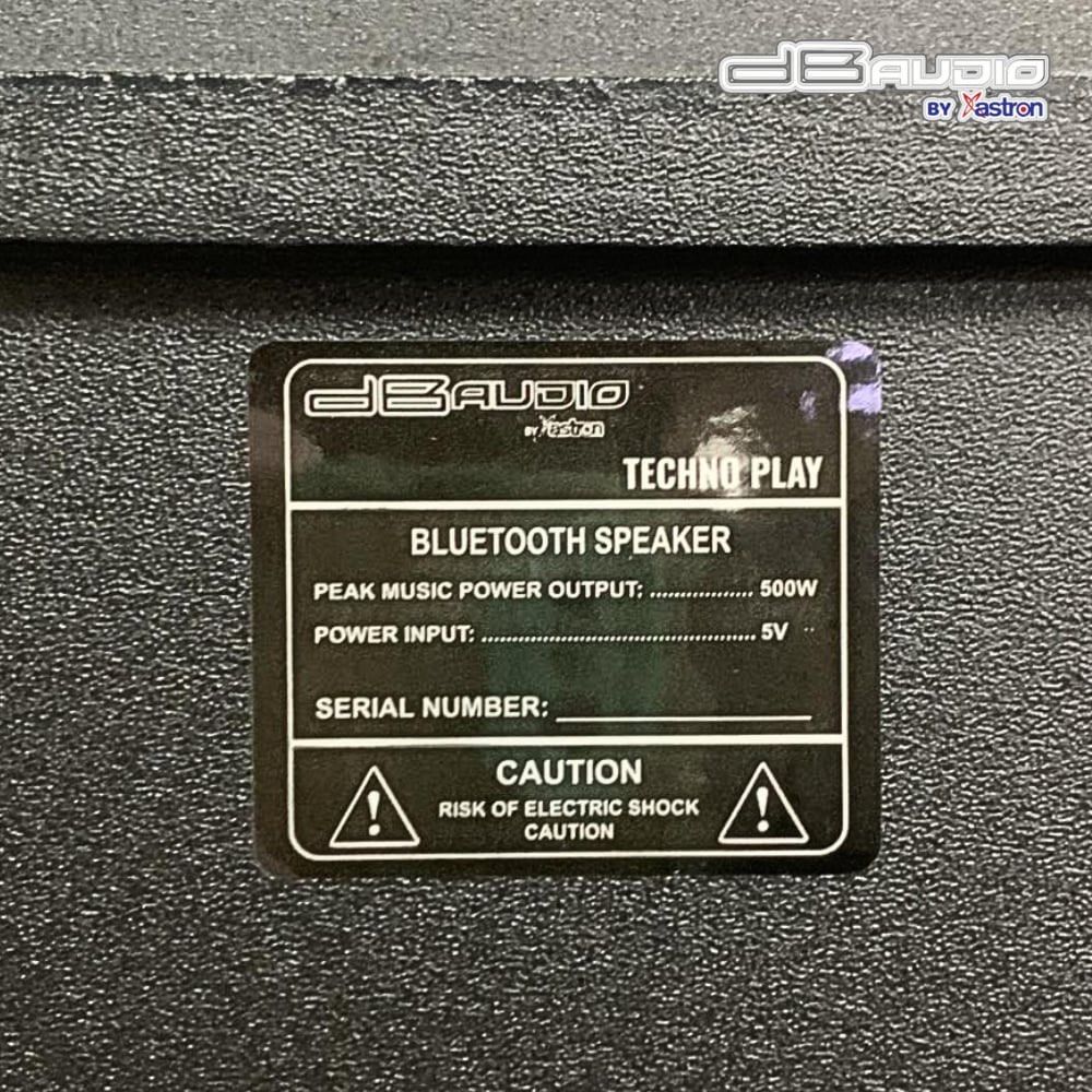 DBaudio BLUELIGHT PA-06 600W 6"inch x2 Wireless Bluetooth/FM Radio/USB ...