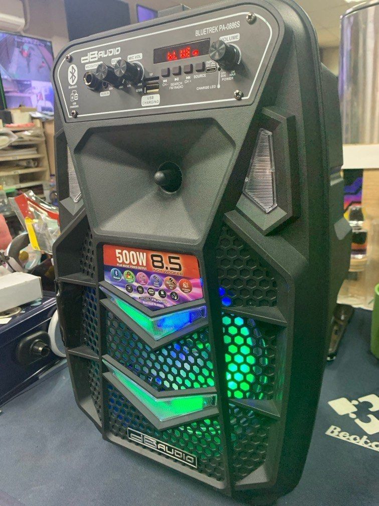 DbAudio Bluetrek 500watts 8.5 inch Woofer (w/ Issue), Audio, Soundbars ...