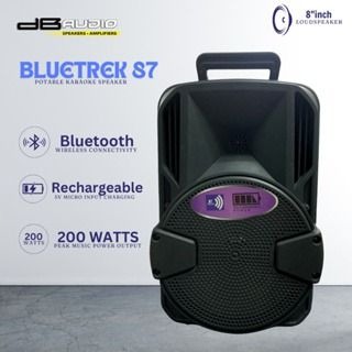 DBaudio Bluetrek 87 200W Wireless 8"inch Rechargeable Portable Speaker ...