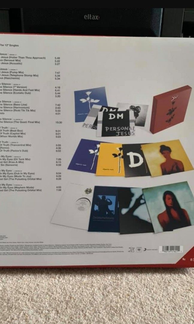 Depeche Mode Violator 12 inch singles box set, Hobbies & Toys, Music ...